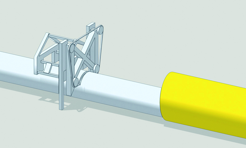 "Tie-In Sequence 2: Cutting the Pipeline" - Images - Nord Stream AG
