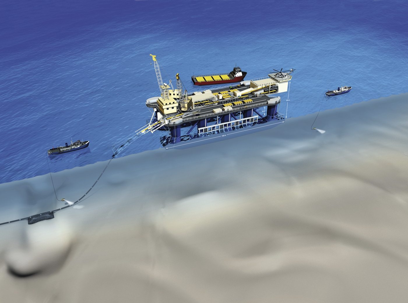 "The PL3 plough" - Images - Nord Stream AG