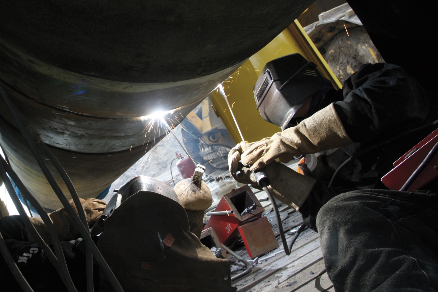 "Underwater welding habitat" - Images - Nord Stream AG